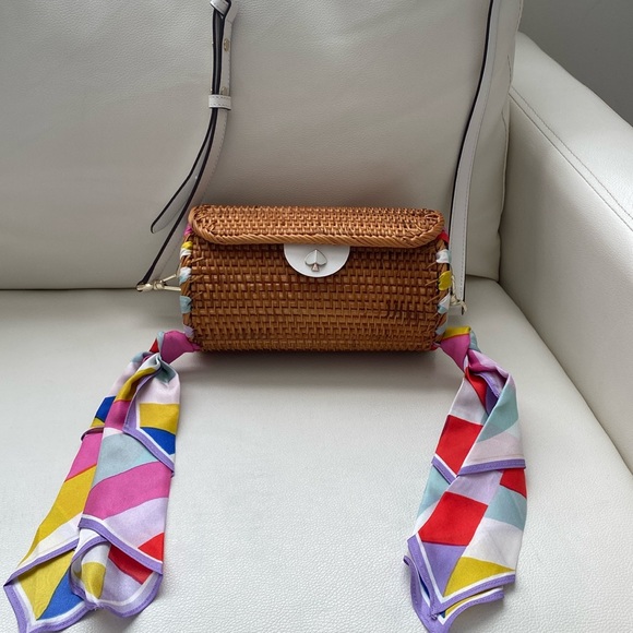 kate spade | Bags | Kate Spade Woven Ribbon Bag | Poshmark
